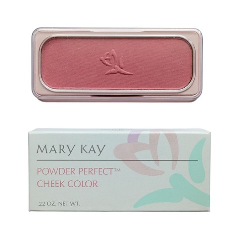 Mary Kay Powder Perfect Cheek Color Blush #6214 Wild Rose - New In Box ...