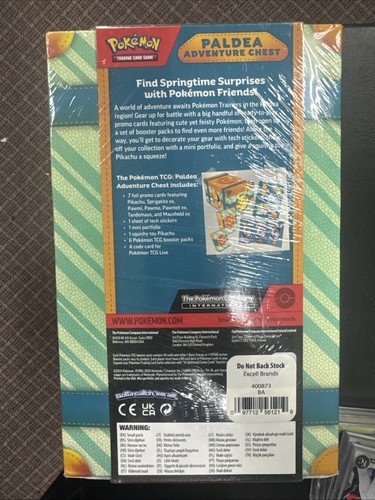 Pokemon Paldea Adventure Chest TCG New Sealed | eBay