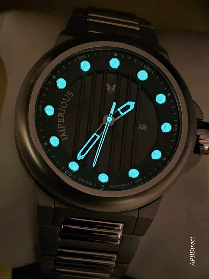 Invicta - IMPERIOUS- JAILBREAK - Silver Plated - Swiss Ronda 515 - mens ...