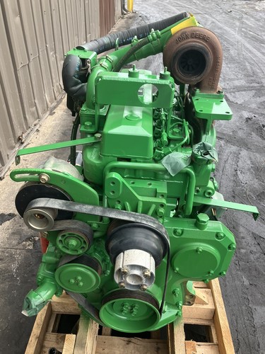 GOVERNMENT SURPLUS JOHN DEERE 4045T TURBO DIESEL ENGINE | eBay