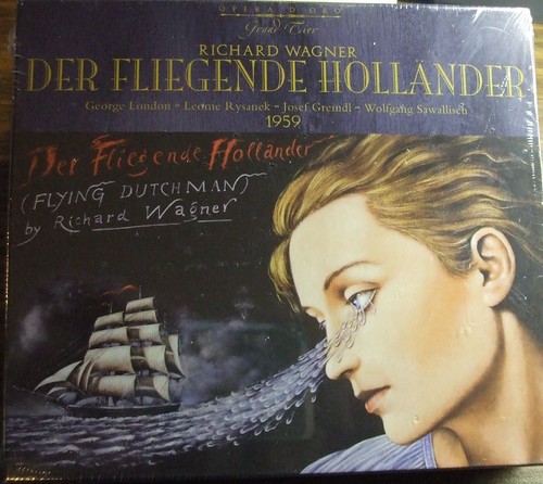 Richard Wagner Der Fliegende Hollander CD Rysanek Greindl Flying ...