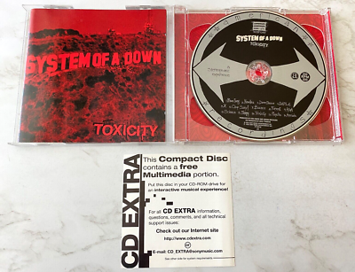 System Of A Down Toxicity Red