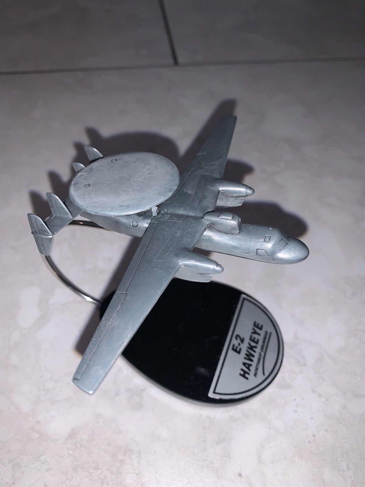 VINTAGE NORTHROP GRUMMAN E-2 HAWKEYE Metal DESK TOP MODEL | eBay