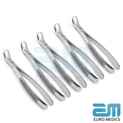 Dental Surgical Extracting Tooth Forceps Fig.87 Lower Molars Oral ...