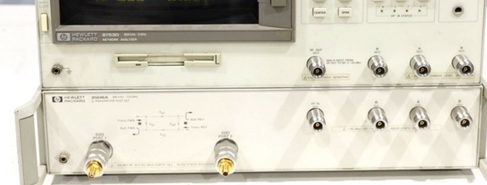 Hp 8753d network analyzer / 85046a [#B1] | eBay