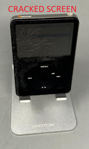 iPod Classic 5th Gen. A1136 30GB Black/Silver - D/See Photo | eBay