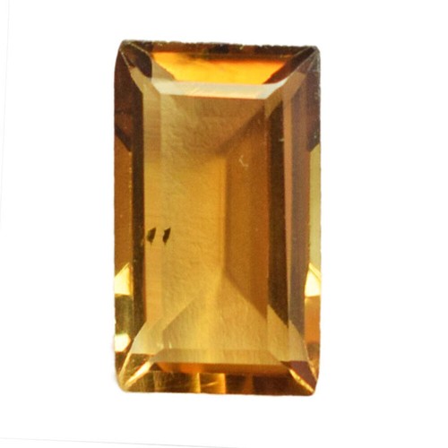 Natural Champagne Quartz Gemstone 6 Cts Loose Rectangle Faceted From ...