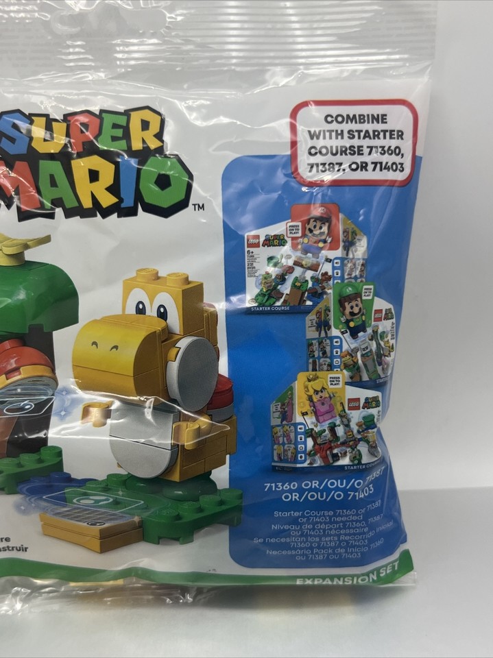 LEGO Super Mario 30509 Yellow Yoshi’s Fruit Tree Polybag - New & Sealed ...