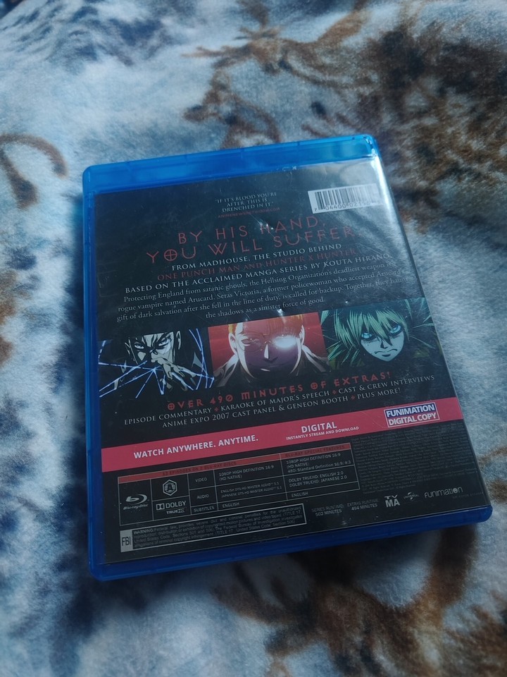 Hellsing Ultimate: Complete Collection 1-10-Complete Series (Blu-ray) 704400021565 | eBay