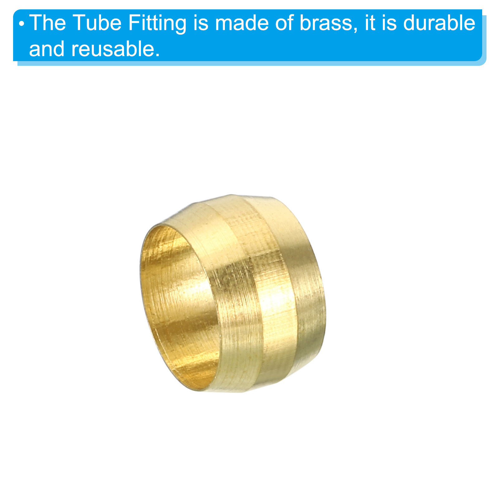 10mm Tube OD Manchons Viroles 60 Paquet Virole Raccords Trousse | eBay