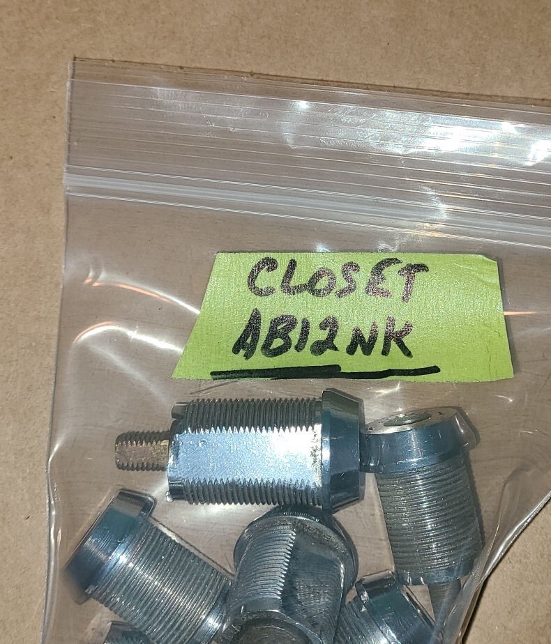 12 x vintage Abloy cam locks, without keys, for 1 price - made in ...