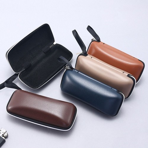 PU Leather Sunglasses Case Square Glasses Box Portable Spectacle Case ...