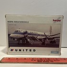 1:500 Herpa United Airlines Boeing 747 Vickers 745 Toy Model Display ...