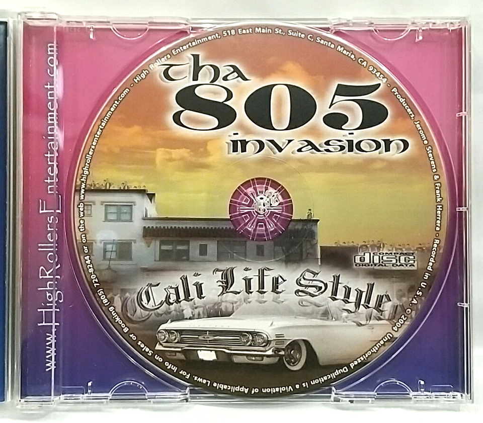 (CD) Cali Life Style ‎– Tha 805 Invasion, US OG Press, Album, Rare. | eBay