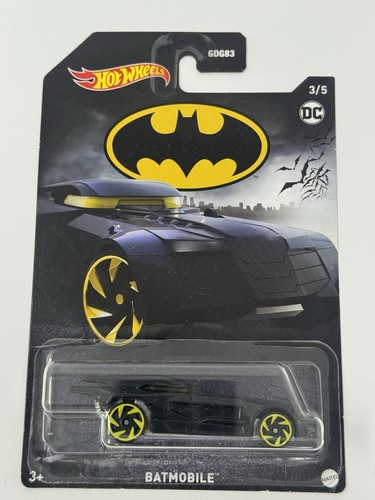 Hot Wheels Premium 2021 Batman DC Comics Batmobile Yellow Wheels A10 | eBay