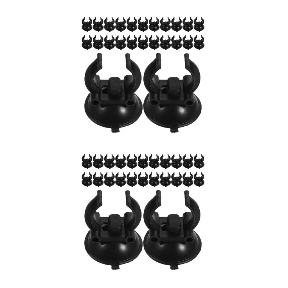 30 Pcs Fish Tank Suction Cup Clamps Plastic Holders For Aquarium Water ...