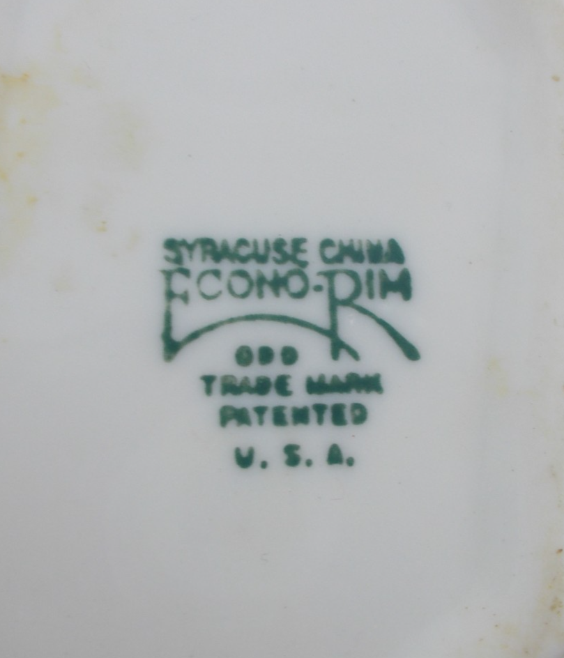 Syracuse China Pine Cone Sugar Bowl Lid ONLY Lake Placid Club ...