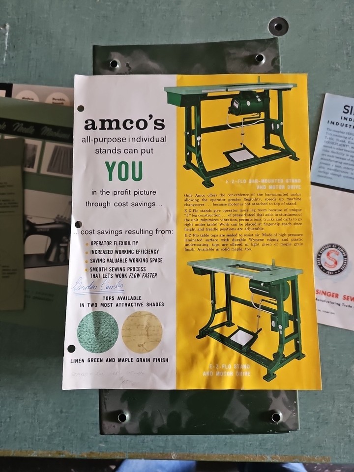 Singer Industrial LEATHER Sewing Machine 331K4 With Table And AMCO Motor | eBay