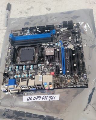 MSI Motherboard 760GM-E51 MS-7596 VER 1.2 No CPU -- Tested | eBay