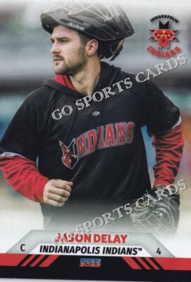 2022 Indianapolis Indians Jason Delay RC Rookie Pittsburgh Pirates | eBay