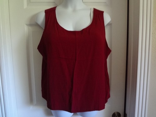 SYNARI - RED TANK TOP | eBay