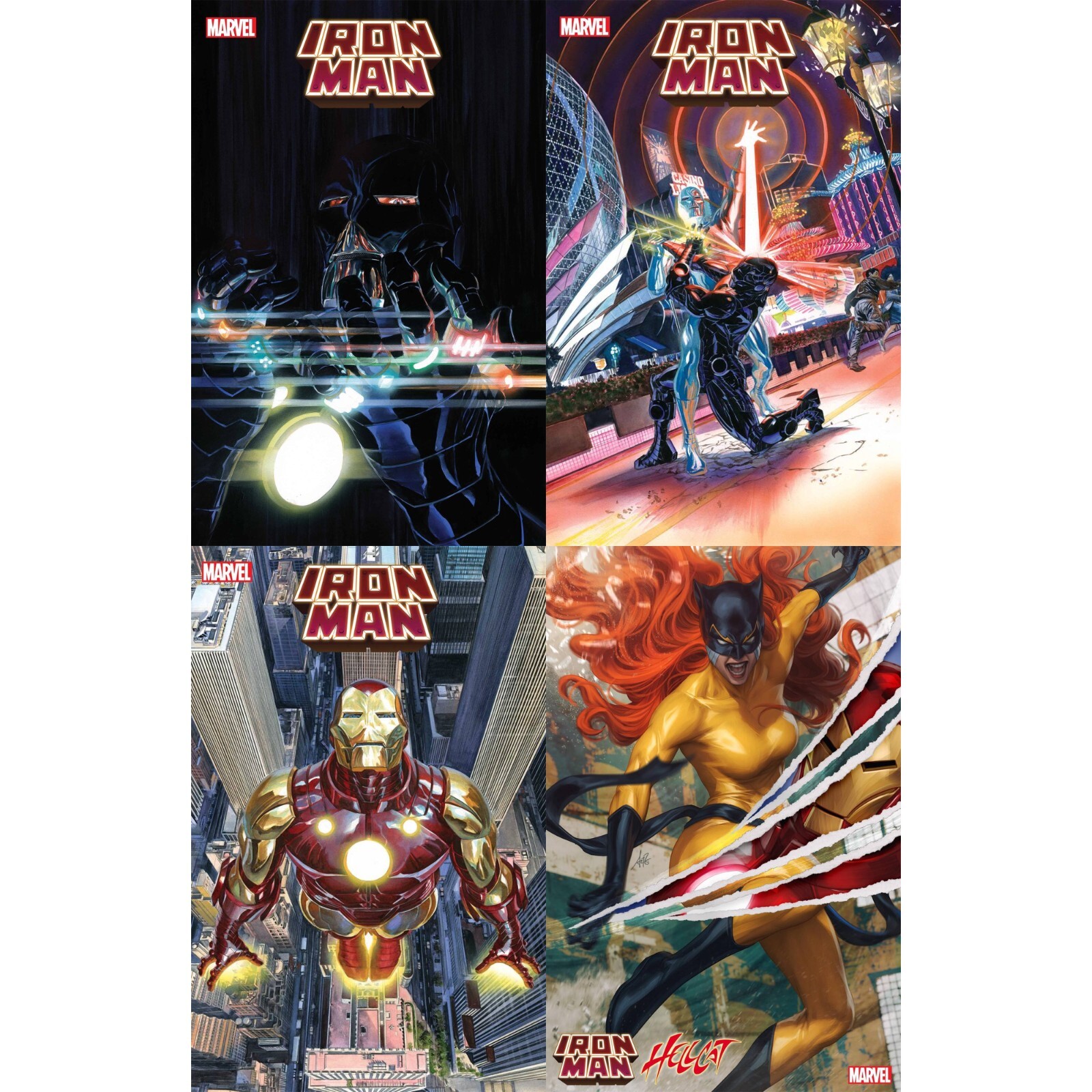 Iron Man (2020) 23 24 25 Hellcat Annual Artgerm Variant | Marvel ...