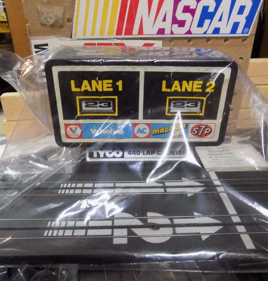 TYCO, 440 LAP COUNTER With 9" HO SLOT CAR TRACK, #5869, (1-PK) | eBay