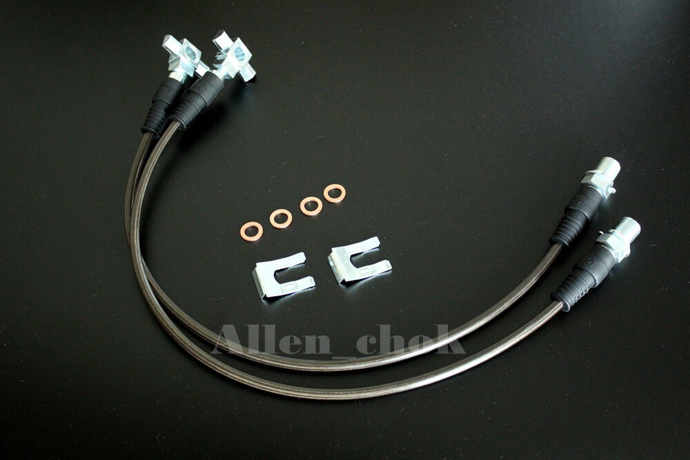 Stainless 4-6" Lift Extended Front Brake Lines Kits Fit Chevy GMC C/K ...