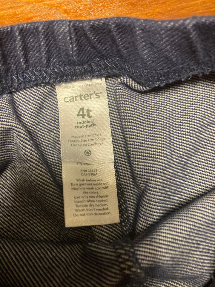 Carter's blue boy lounge pants size 4T | eBay