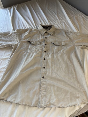 Vintage LL Bean Button Down Camo Shirt Mens L-Reg 100% cotton | eBay