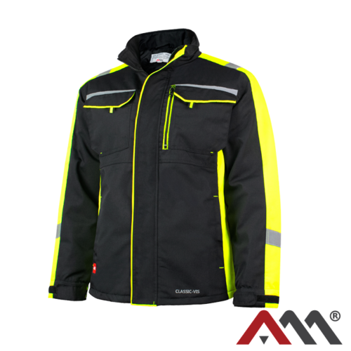 Arbeitsjacke ArtMas CLASSIC-VIS OC LONG Sicherheitsjacke Warnjacke ...
