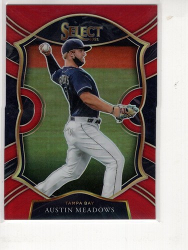 2021 PANINI SELECT BASEBALL Premier 40 Austin Meadows Red Prizm /199 | eBay