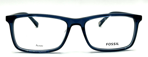 FOSSIL 7090/G BLUE EYEGLASSES SUNGLASSES FRAMES 55-17-140 | eBay