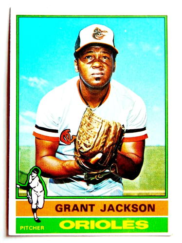 Grant Jackson #233 Topps 1976 Baseball Card (Baltimore Orioles) *VG | eBay