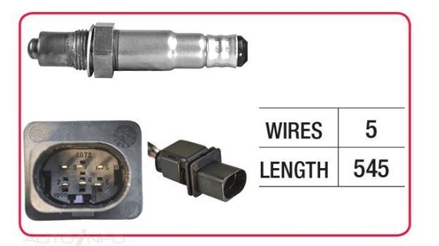 GOSS Oxygen Sensor For Holden Caprice WM 3.6L V6 HFV6 LY7 DOHC-PB 24v ...