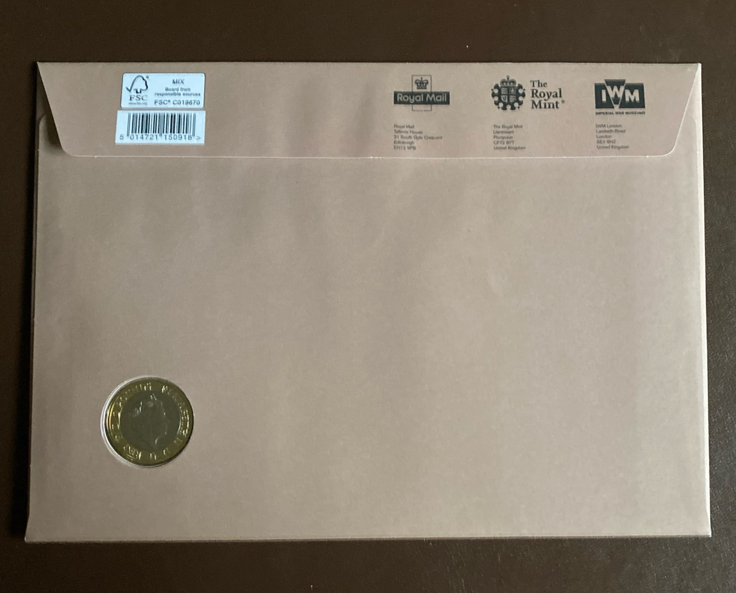 Royal Mail/Mint End Of WW2 £2 Pound Coin And Stamp Cover | eBay UK