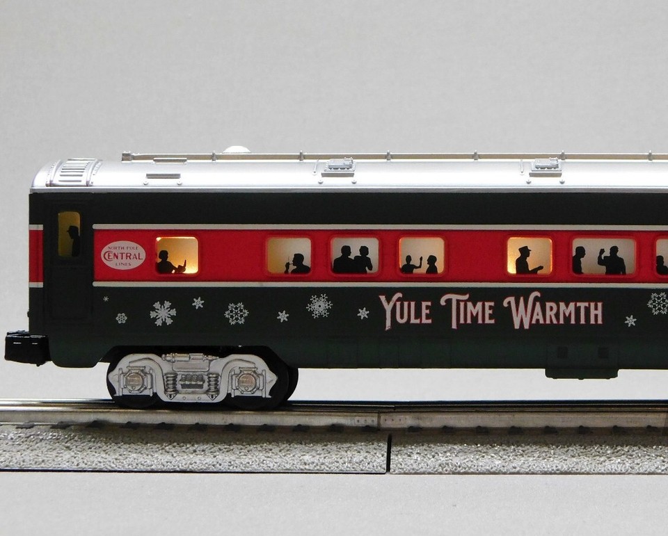 LIONEL 2423060-O SLEIGH BELL LIMITED YULE TIME WARMTH OBSERVATION TRAIN ...