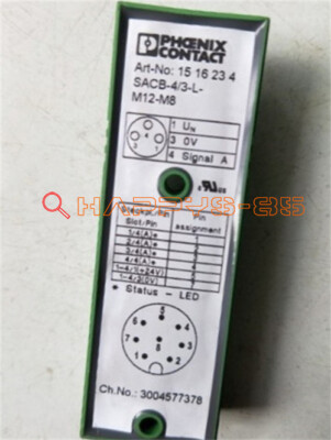 1PCS Phoenix Contact SACB-4/3-L-M12-M8 1516234 module Used | eBay