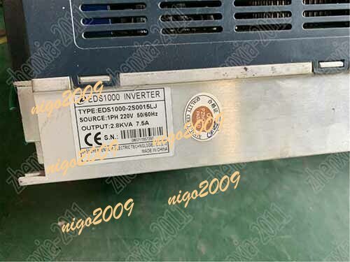 1PC Used Inverter EDS1000-2S0015LJ 220v1.5kw 180 days Warranty # | eBay