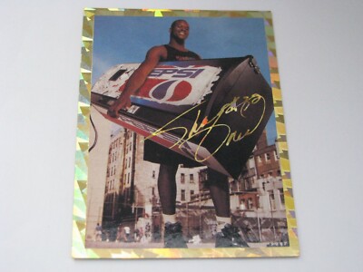 NBA Basketball Shaquille O'Neal Official Pepsi Variant Promo variety ...