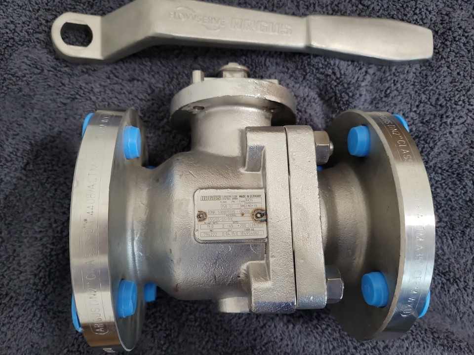 ARGUS FLOWSERVE TYPE FK79 2'' 150 STAINLESS BALL VALVE - NEW | eBay