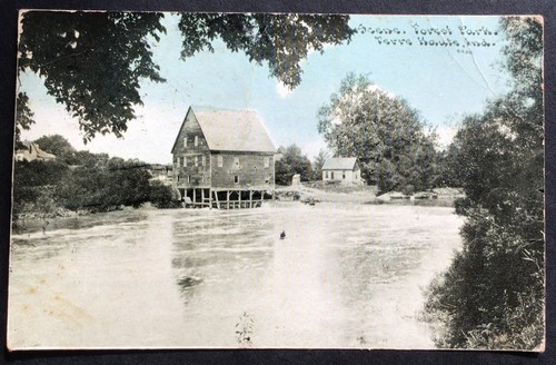 Terre Haute Indiana Scene Forest Park 1910 Postcard | eBay