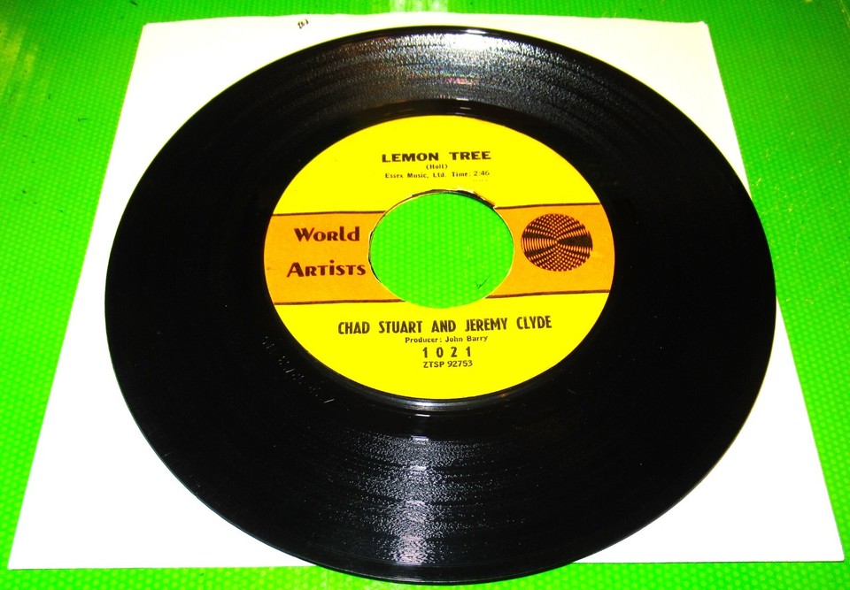 Chad Stuart & Jeremy Clyde, Yesterday's Gone / Lemon Tree | eBay
