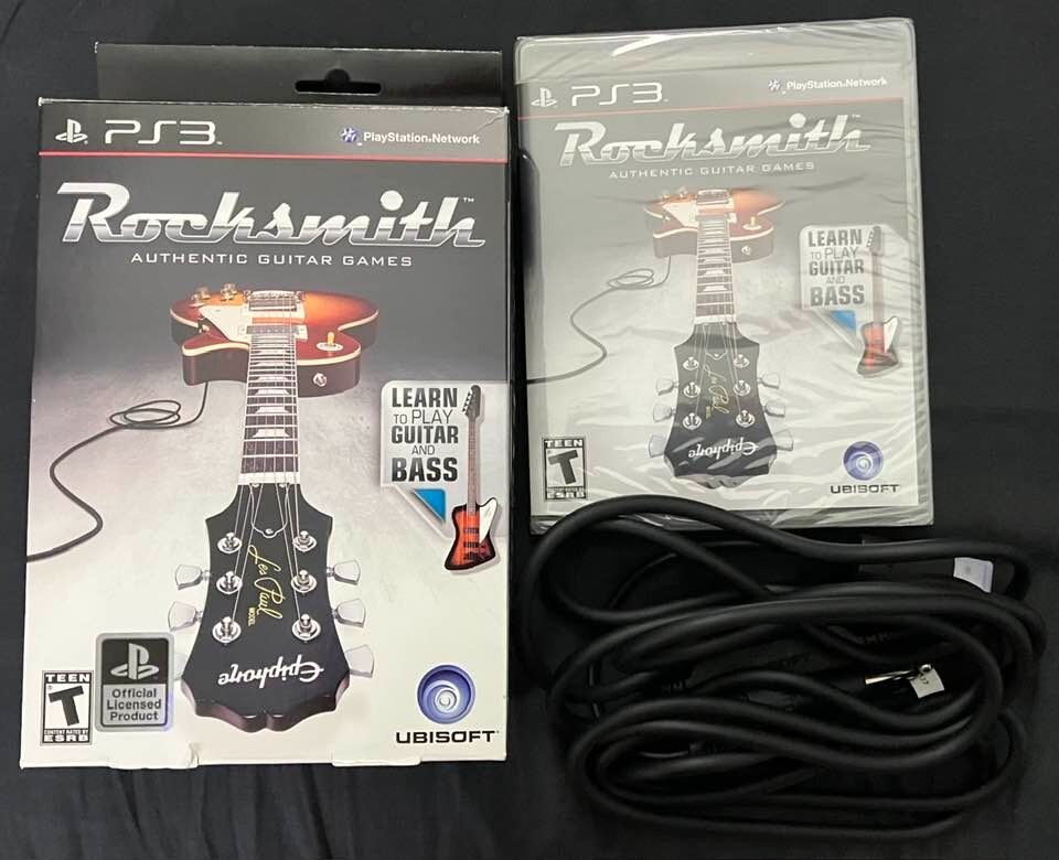 Rocksmith (Sony PlayStation 3, 2011) w/ cable *Brand New & Complete in ...