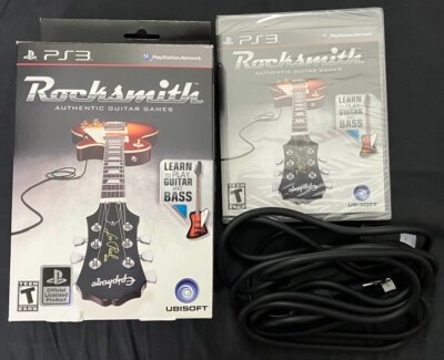 Rocksmith (Sony PlayStation 3, 2011) w/ cable *Brand New & Complete in ...