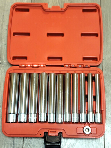 CTA 11pc Extra Deep (4.75" Long) Metric Socket Set 8-18mm w/ Adapter #1099 | eBay