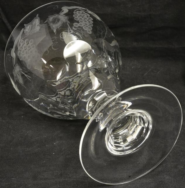 William Yeoward Crystal Large 6" CORDELIA PATTERN Water / Wine Goblets ...