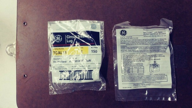 GE TCAL18 Circuit Breaker Lug for SE Frame for sale online | eBay