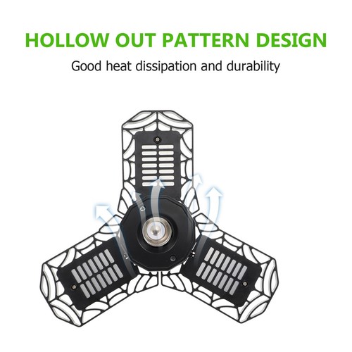 1PC Lighting Garage Lamp Multi-purpose Industrial Mining Light Foldable ...