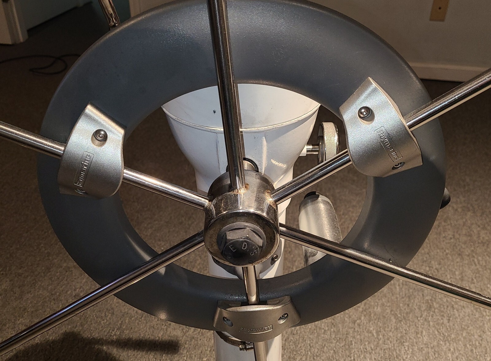 Complete Edson sailboat steering system with Raymarine wheel drive | eBay